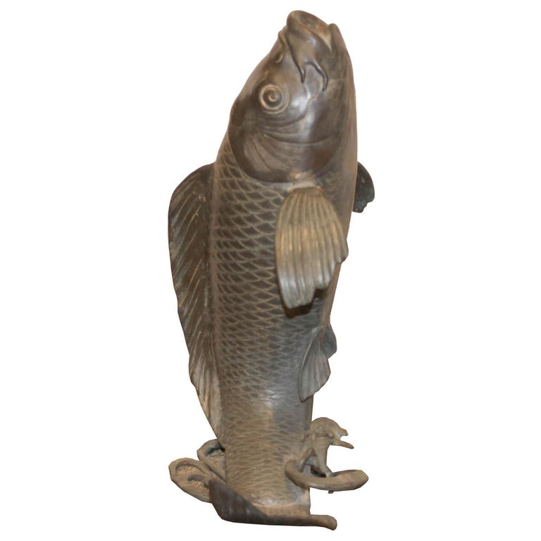 Thai Bronze Fish For Sale at 1stDibs