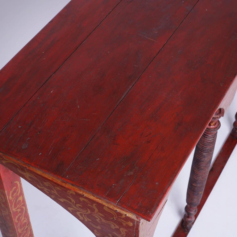 Thai Painted Altar Table or Console For Sale at 1stDibs