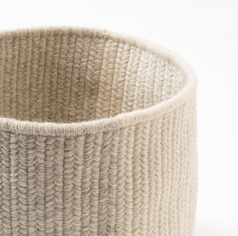 Thayer Design Studio, Natural Wool, Light Grey and Cream, XXL Balance ...