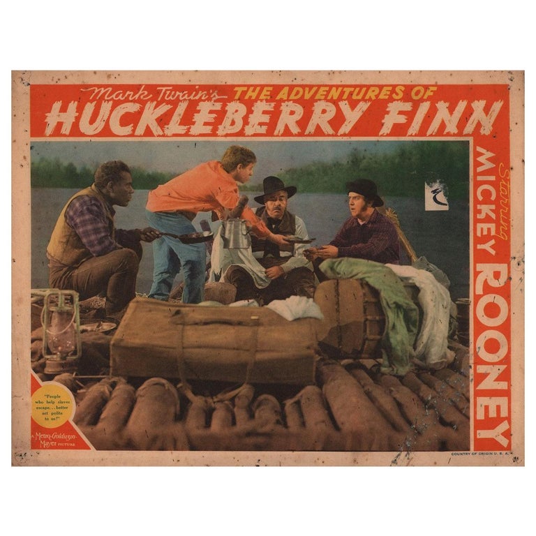 The Adventures of Huckleberry Finn 1939 U.S. Scene Card For Sale at 1stDibs