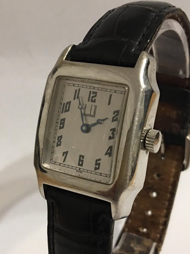 The Alfred Dunhill Steel Centenary Watch at 1stDibs | dunhill centenary ...