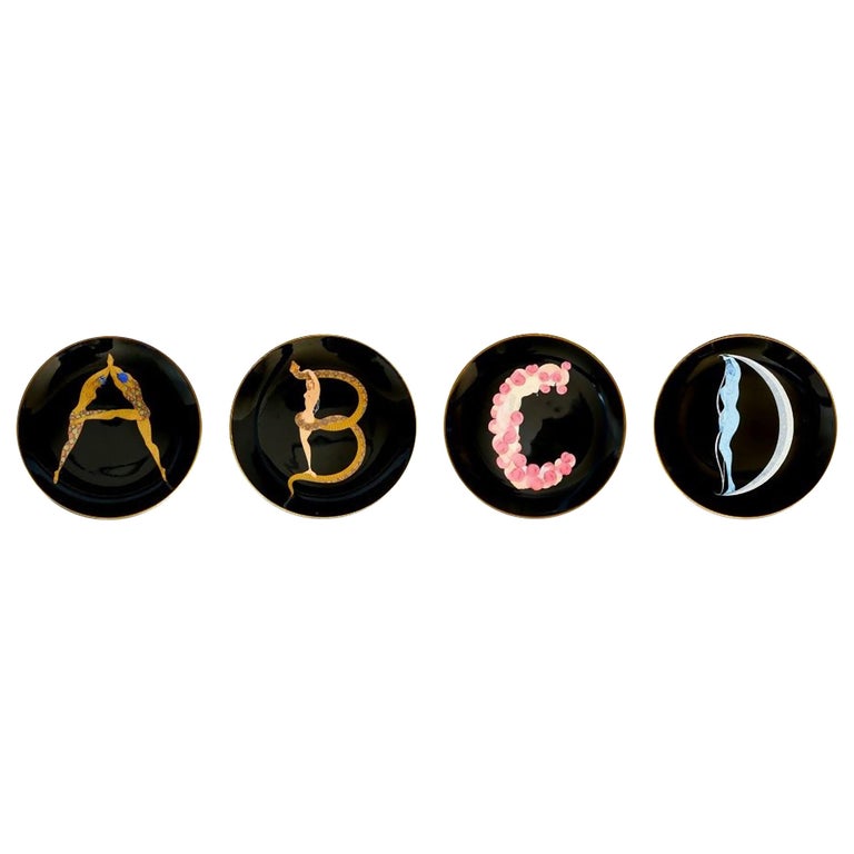 Die Alphabet-Keramik-Suite:: 1986 im Angebot bei 1stDibs