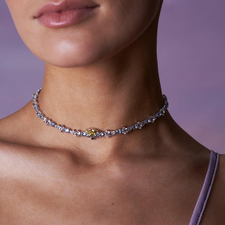 The Amphitrite Choker - Silver For Sale at 1stDibs