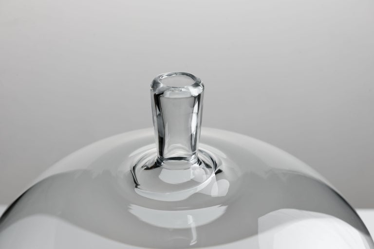 The 'Äpplet' 'Apple' Vase Sculpture by Ingeborg Lundin, Orrefors Expo ...