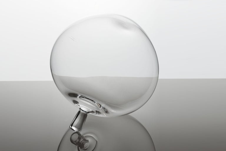 The 'Äpplet' 'Apple' Vase Sculpture by Ingeborg Lundin, Orrefors Expo ...