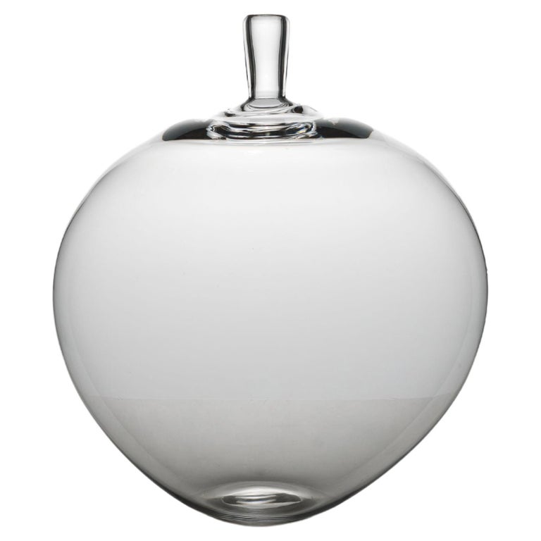 The 'Äpplet' 'Apple' Vase Sculpture by Ingeborg Lundin, Orrefors Expo ...