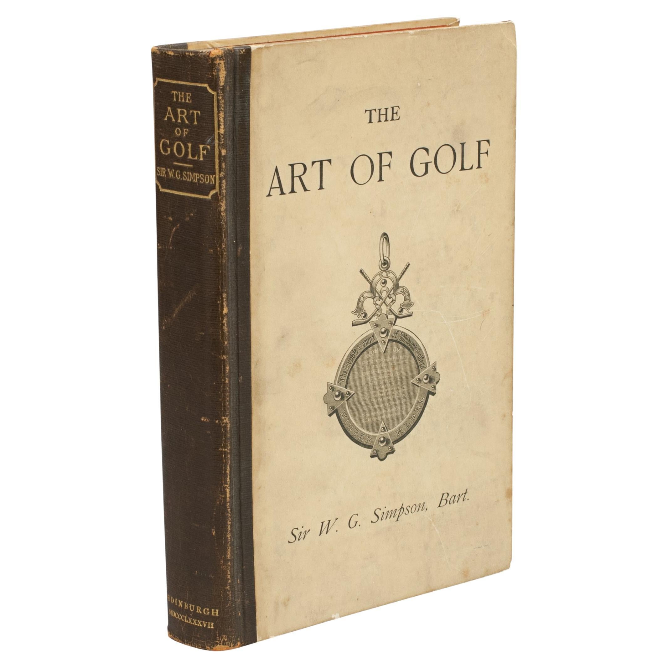 Antique Golf Book, The Golf Courses of the British Isles, by Bernard ...