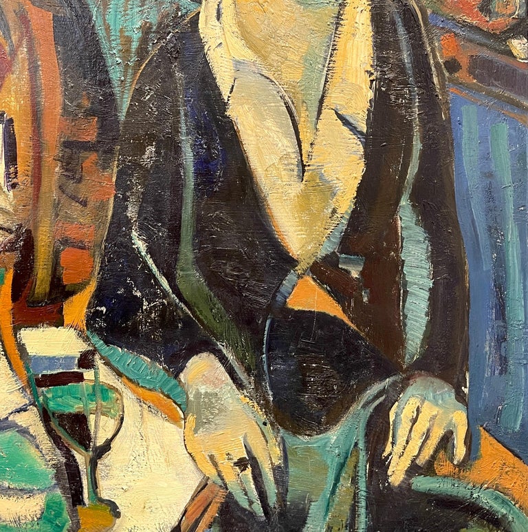 'The Banquette' by Janet Sullivan Turner For Sale at 1stDibs