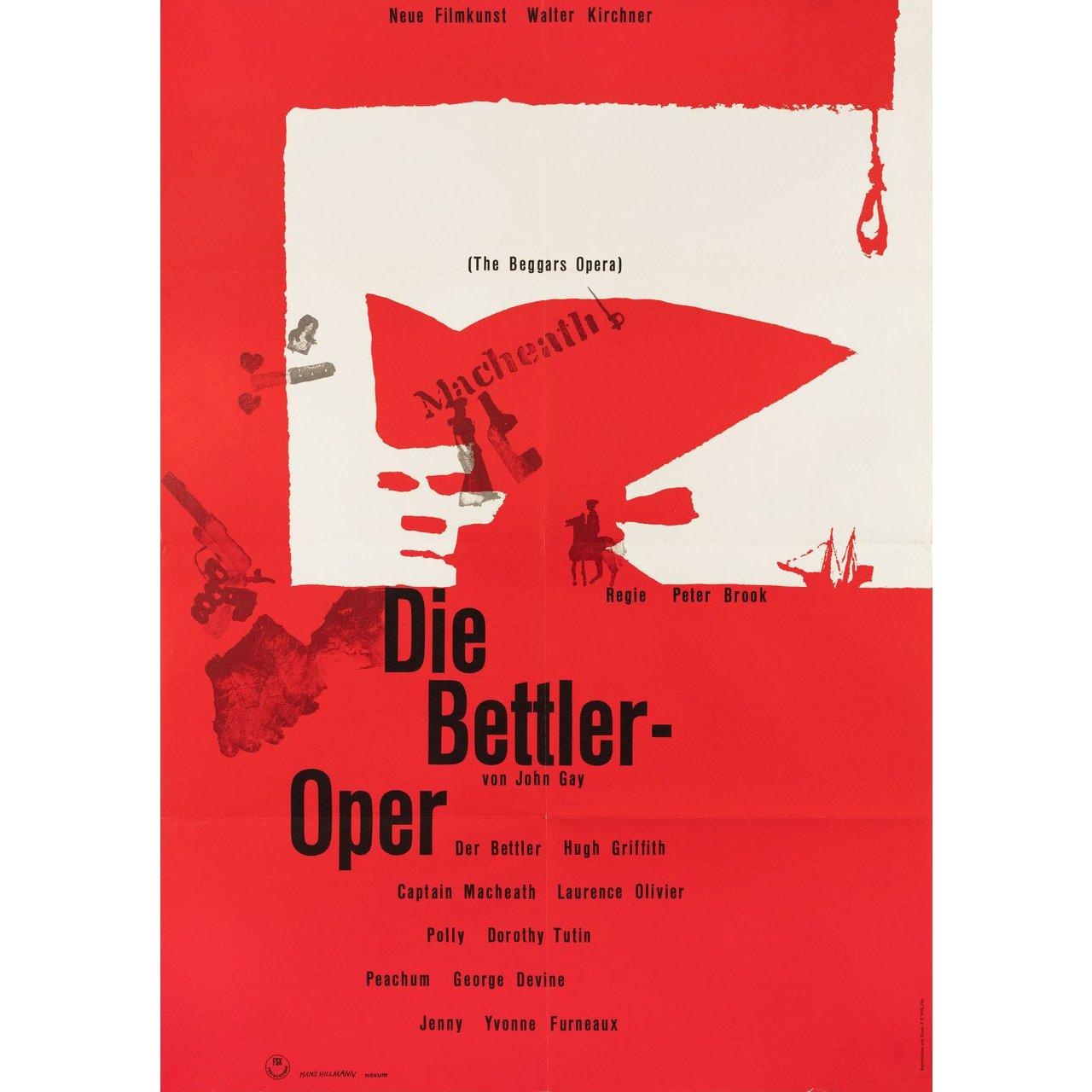 Beggar's Opera R1950s German A1 Film Poster For Sale at 1stDibs