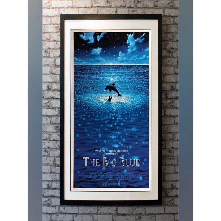 The Big Blue, Unframed Poster, 1988 For Sale at 1stDibs