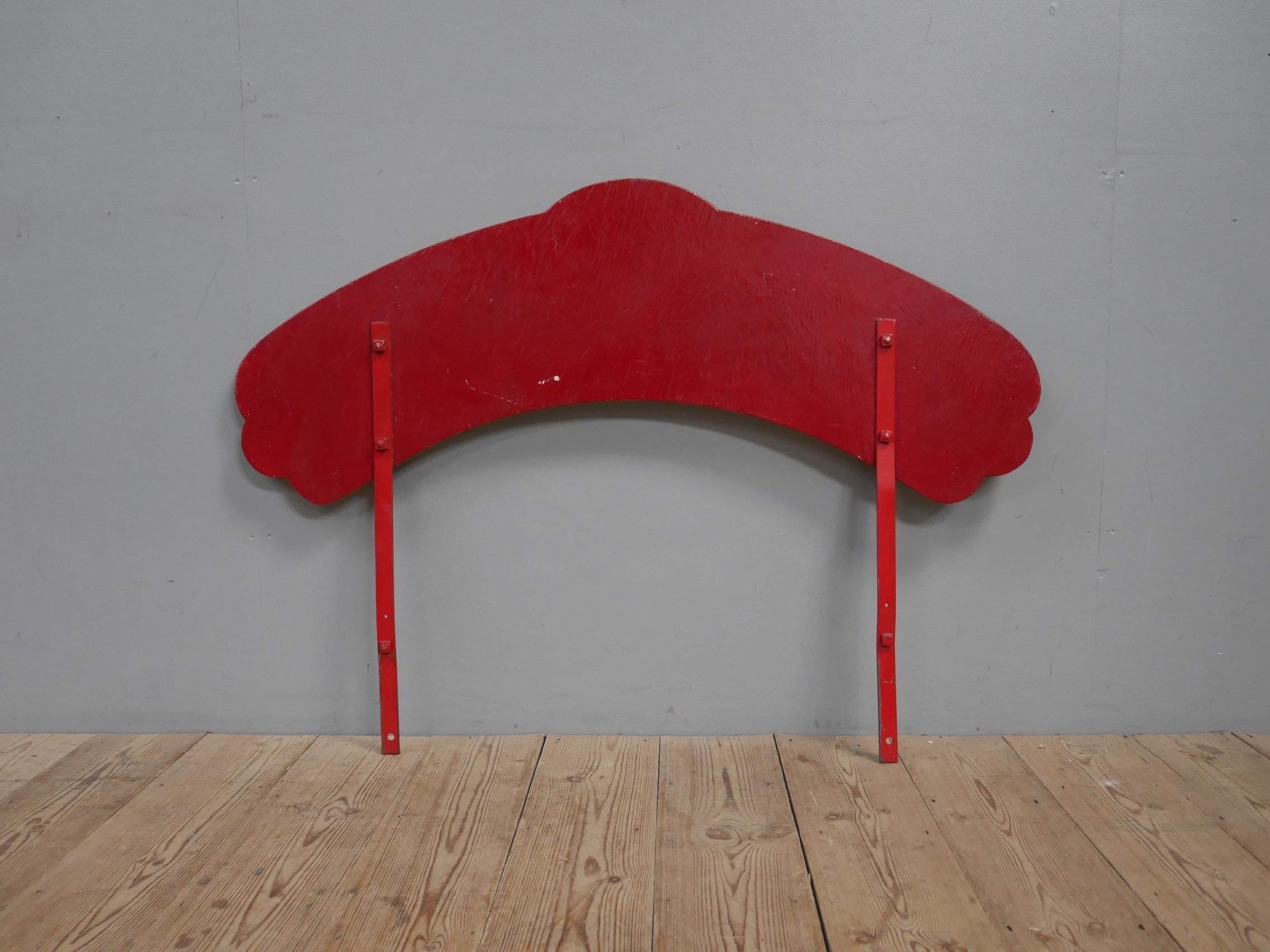 Big Wheel Hand Painted Fairground Sign at 1stDibs