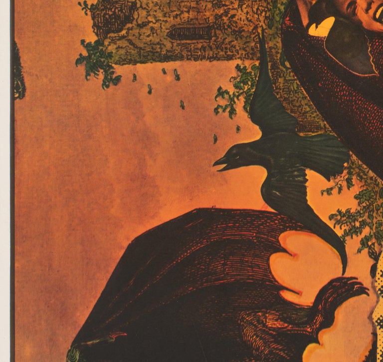 The Birds/Psycho Czech Film Movie Poster, Ziegler, 1970 Vintage Rare ...