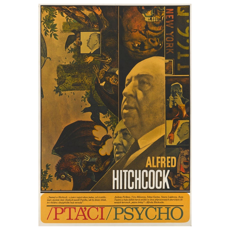 The Birds / Psycho / Ptaci / Psycho For Sale at 1stDibs