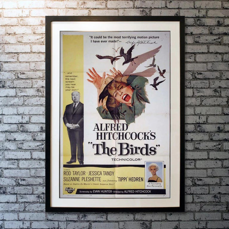 The Birds, Unframed Poster, 1963 For Sale at 1stDibs