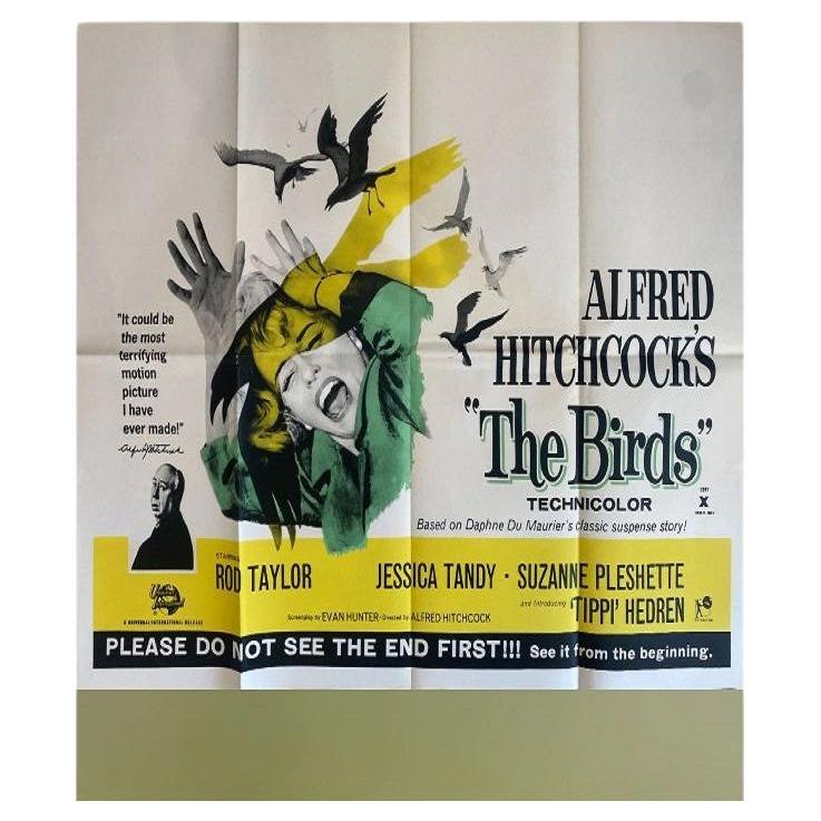 "The Birds, " 1963 Poster For Sale at 1stDibs | the birds 1963 poster