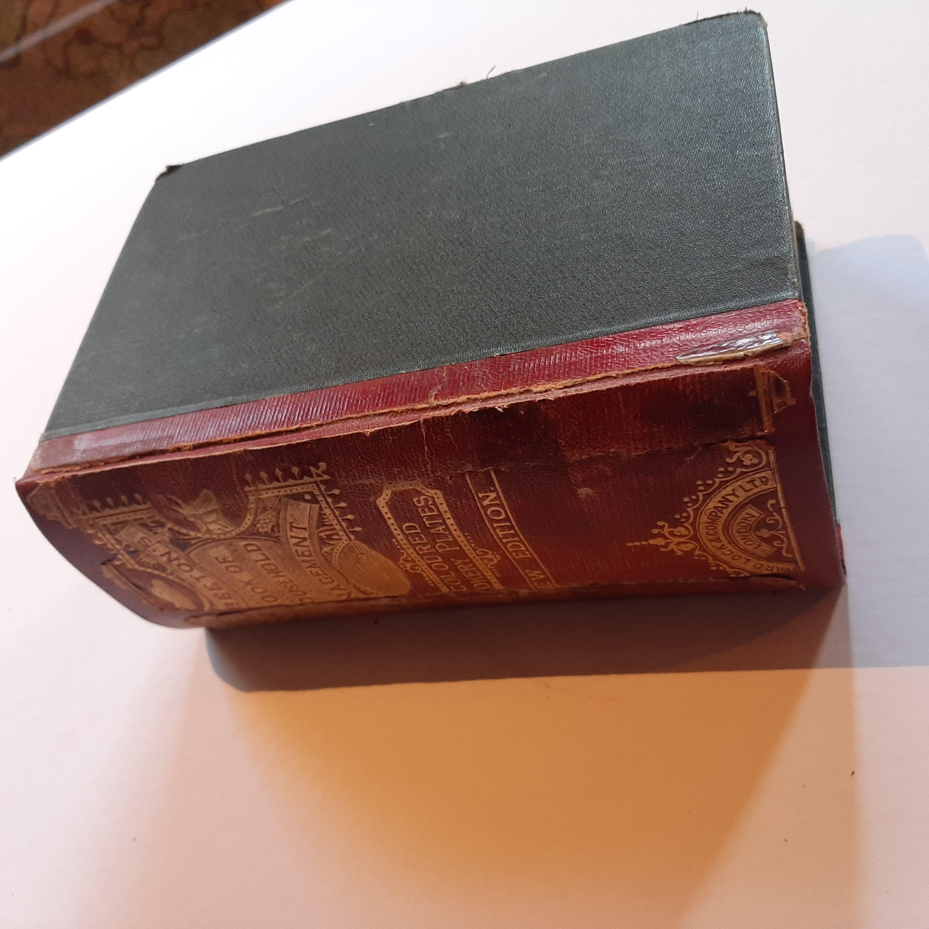 The Book of Household Management ''1888 Edition'' by Beeton at 1stDibs
