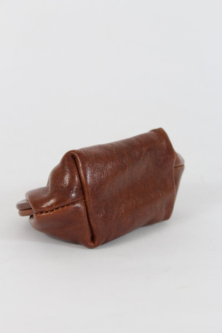 The Bridge Brown Leather Coin Purse at 1stDibs