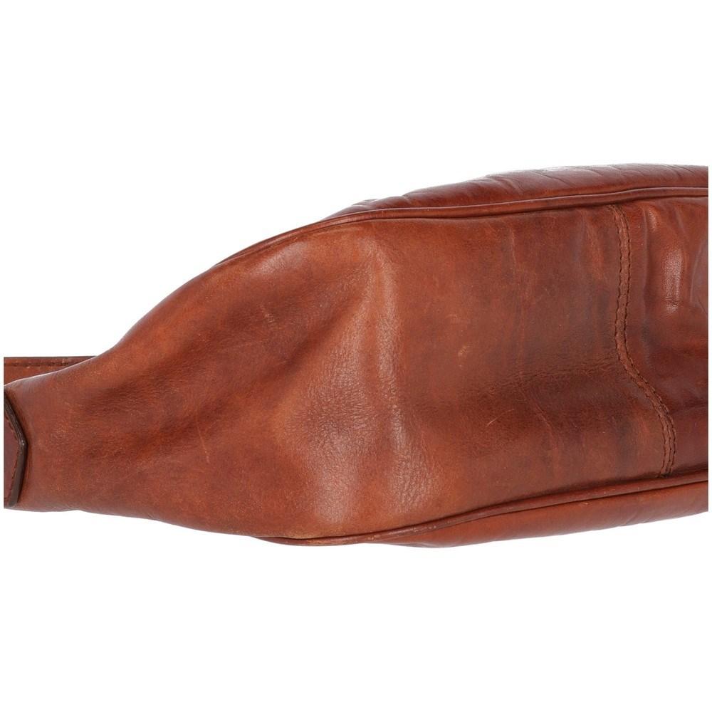 The Bridge Vintage brown leather 80s shoulder bag For Sale at 1stDibs ...