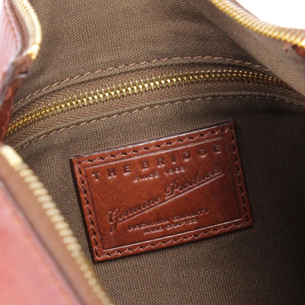 The Bridge Vintage brown leather 80s shoulder bag For Sale at 1stDibs ...