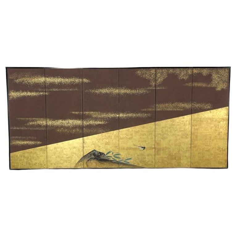 Byōbu of Japanese Screens, 1930s For Sale at 1stDibs