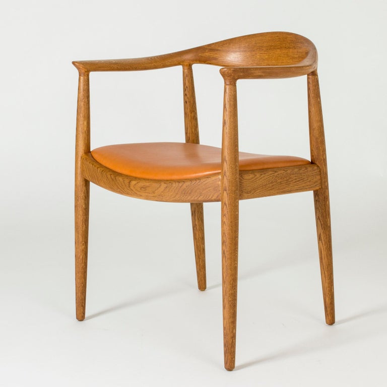 "the Chair" Armchair by Hans J. Wegner for Johannes Hansen, Denmark For ...