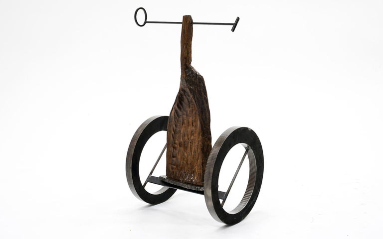 The Chariot, A Sculpture of Wood and Steel by Dave Root, 2019 For Sale ...