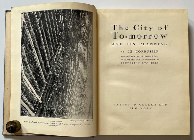 The City of Tomorrow and its Planning (Le Corbusier) For Sale at 1stDibs