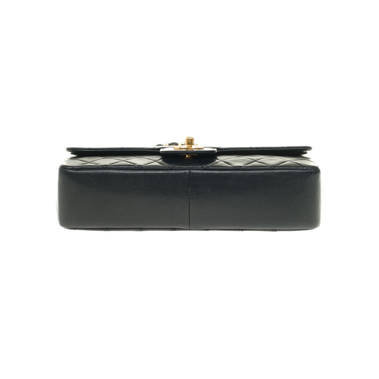 The Classy Chanel Timeless 25cm Shoulder bag in black quilted lambskin ...