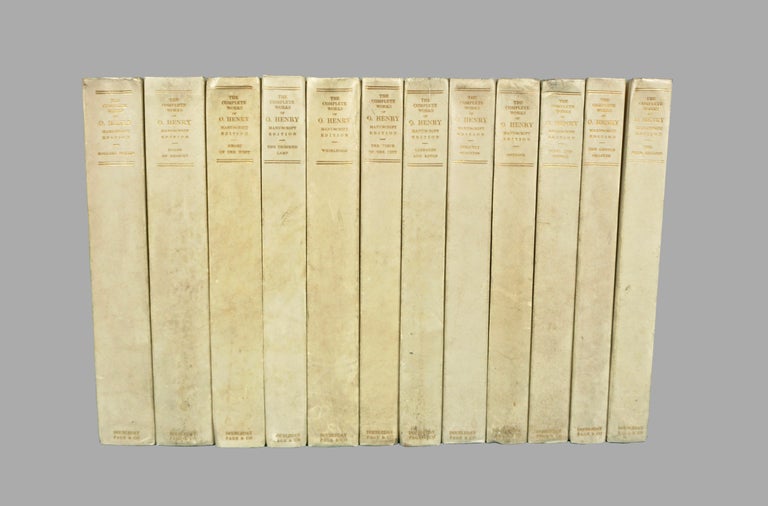 The Complete Works of O. Henry, Manuscript Edition Limited to 125 ...