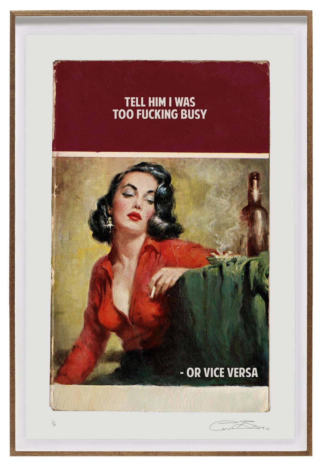 Fin DAC - Fin Dac Vergiss Contemporary Street Artist Screenprint For ...