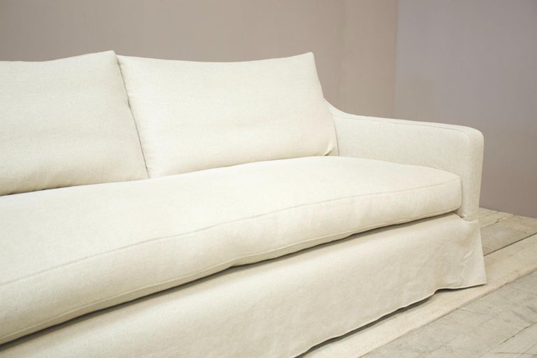 'The Conrad' Skirted Bespoke Sofa by Tallboy Interiors For Sale at 1stDibs