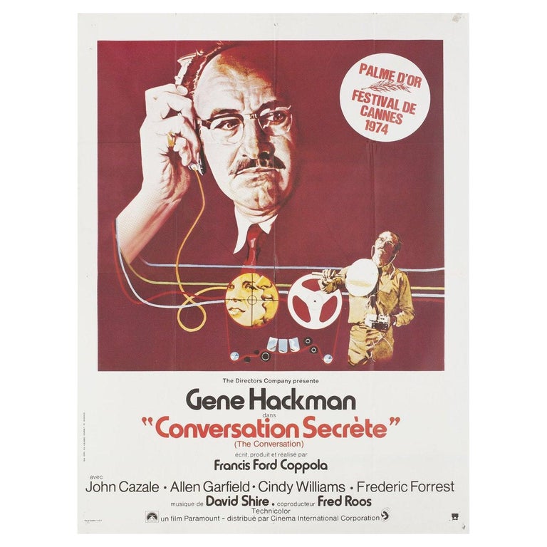 The Conversation 1974 Poster