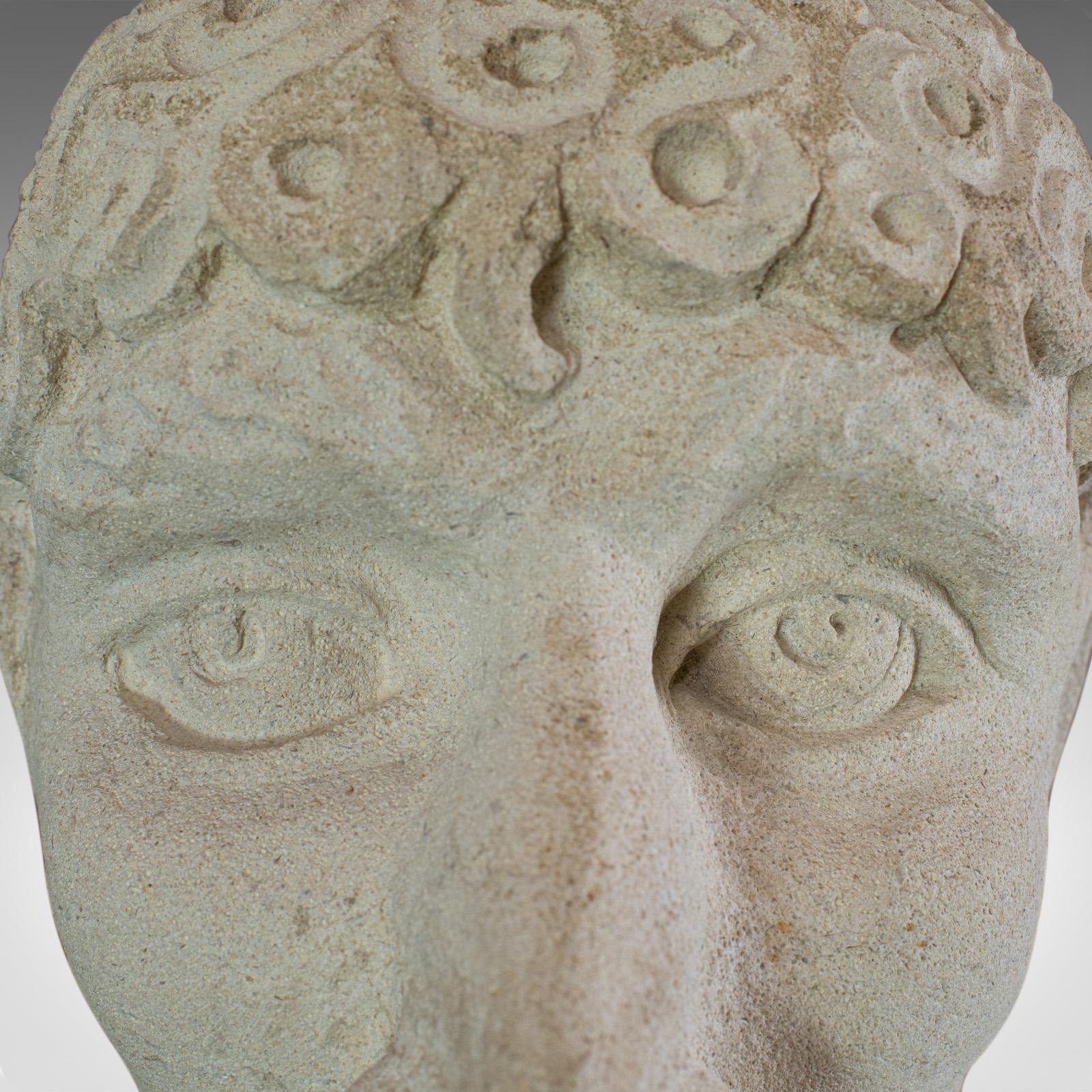 The Dandy, Sculpture, Artwork, Dominic Hurley, English, Bath Stone ...