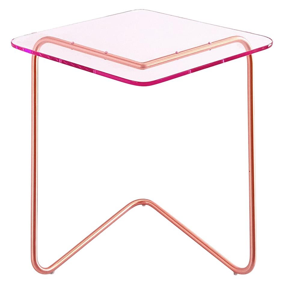 Diamond Side Table by Rita Kettaneh For Sale at 1stDibs