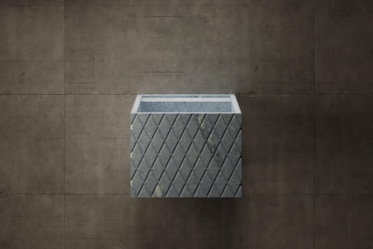 "Diamont" Suspended Square Sink For Sale at 1stDibs