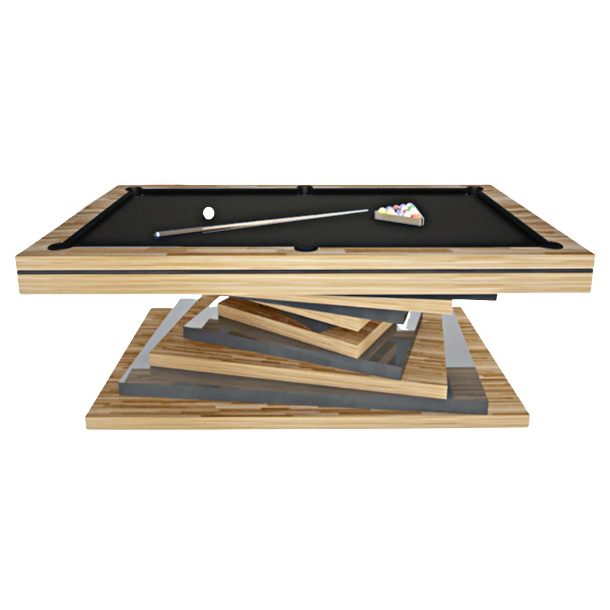 Customizable Modern Luxury Pool Table in Lacquer For Sale at 1stDibs
