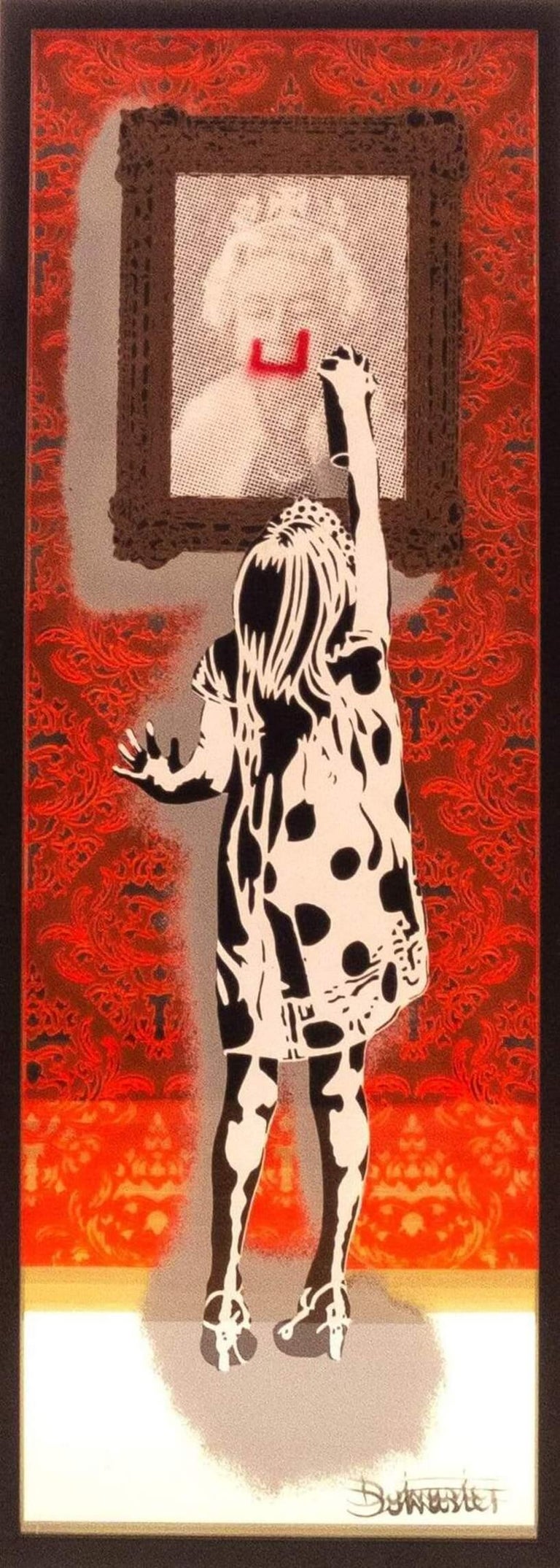 The Dotmaster - Indigo Get's up Fluro For Sale at 1stDibs