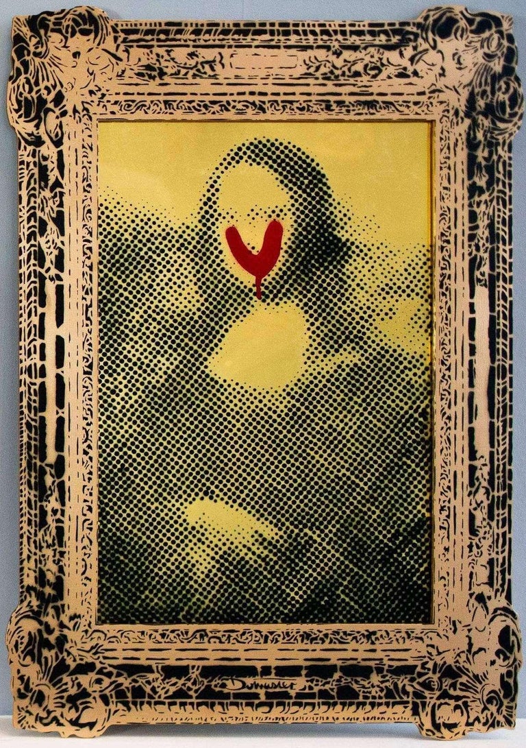 The Dotmaster - Mona Lisa For Sale at 1stDibs