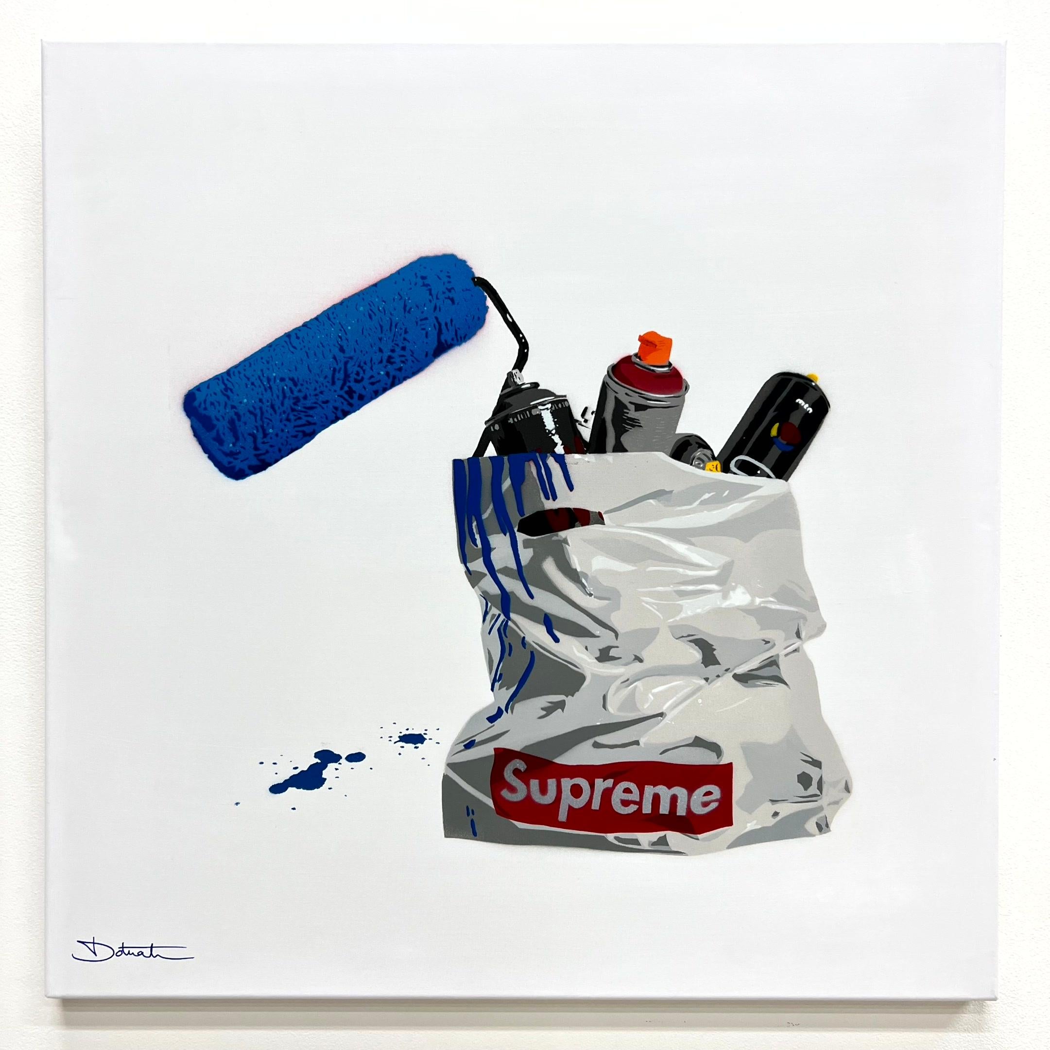 The Dotmaster - Stencil Street Art painting by British artist ...