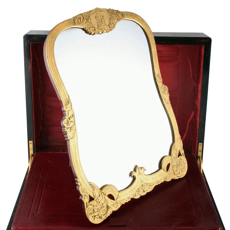19th Century Victorian The Earl of Hardwicke Jewellery or Dressing Box ...