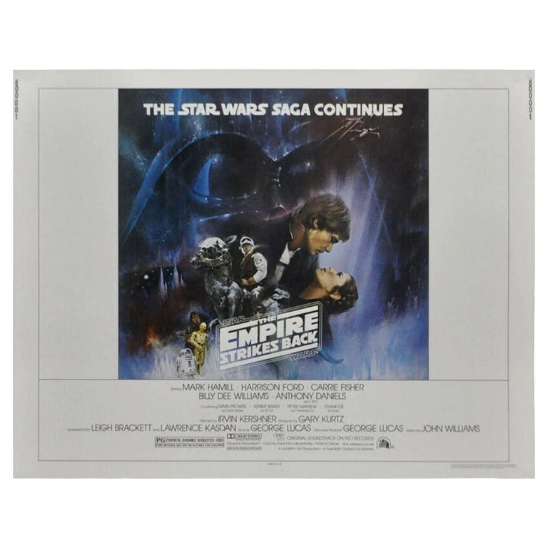 The Empire Strikes Back, Unframed Poster, 1980 For Sale at 1stDibs