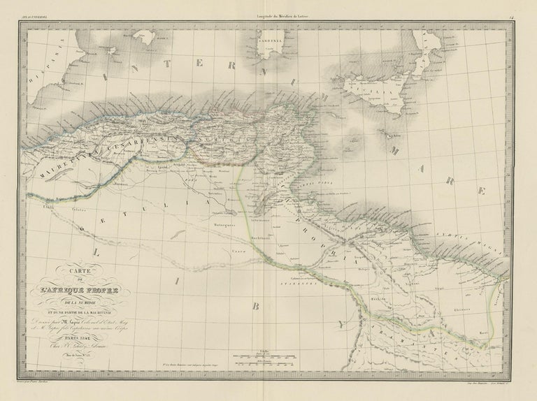 The Empires of Mauritania, Carthage and Numidia 'Barbary Coast', Africa ...