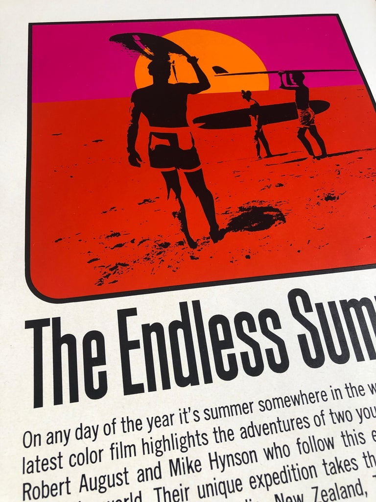 'The Endless Summer' Original US Movie Poster by John Van Hamersveld ...