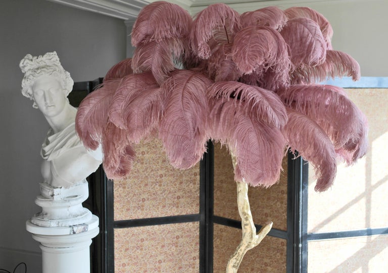 The Feather Floor Lamp, Dusk For Sale at 1stDibs