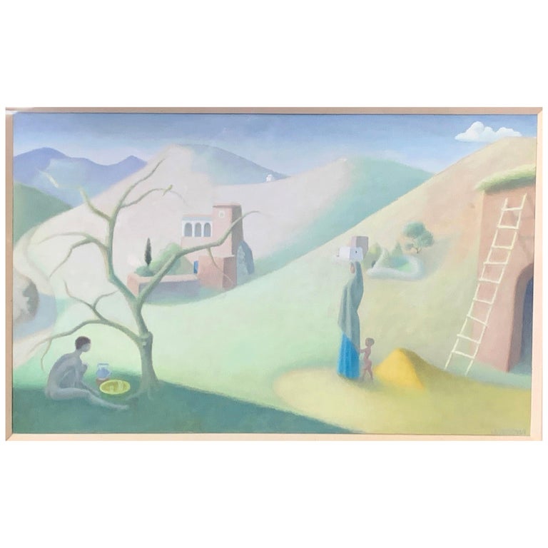 "The Fields," Magical View of Moroccan Landscape with Male Nude by ...