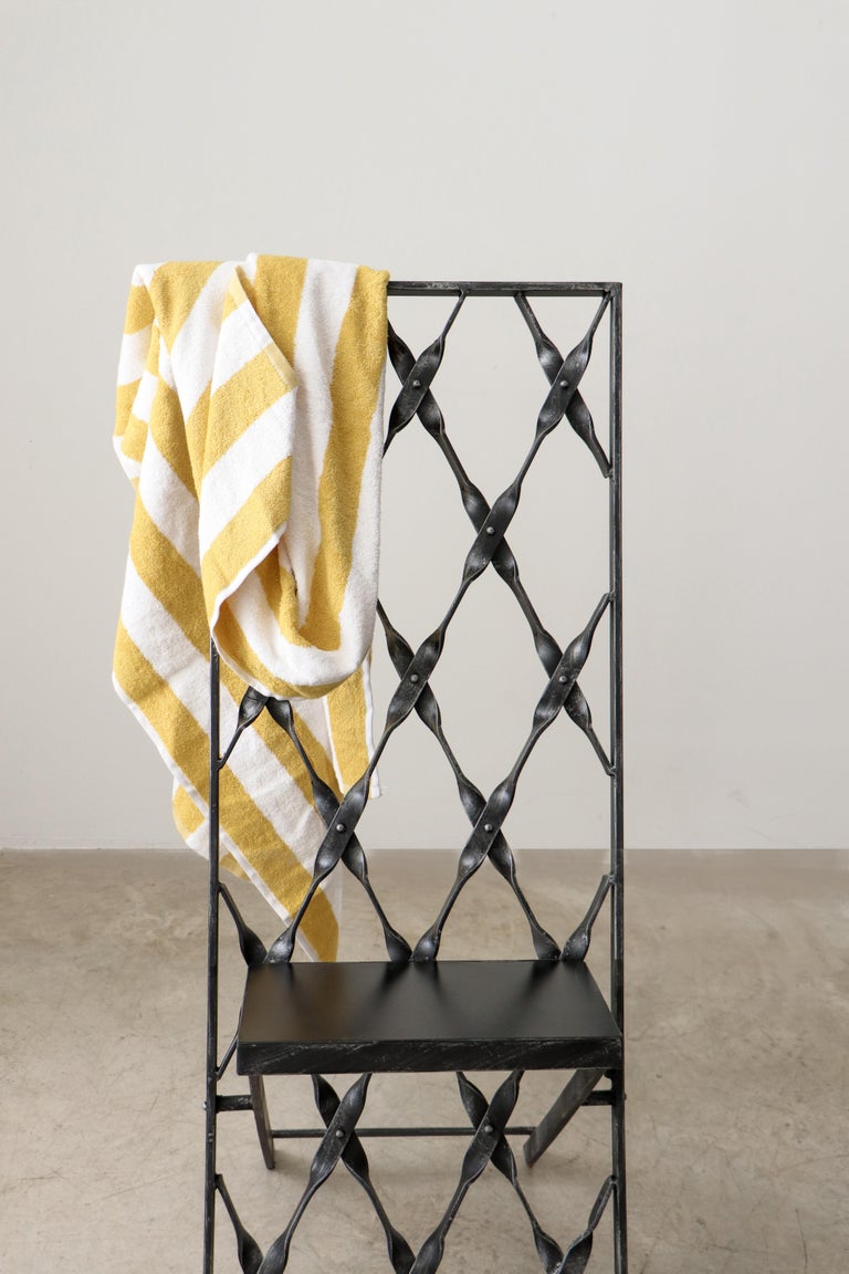 Black Iron Chair Fierro Collection Contemporary Design Wrought Iron For ...