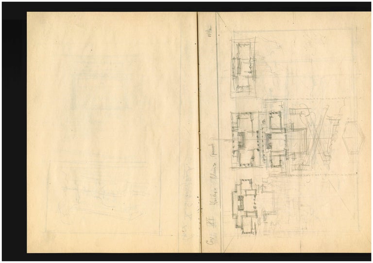 Florence Sketchbook of Frank Lloyd Wright, 1910, Facsimile Copy in ...