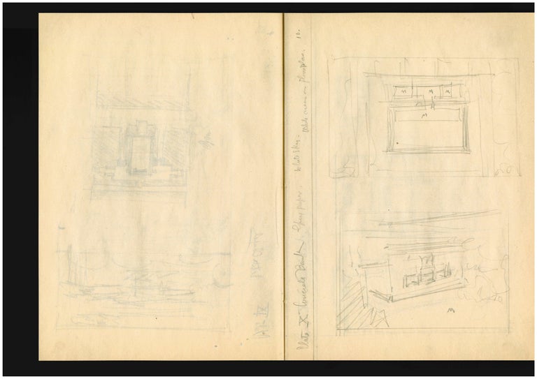 Florence Sketchbook of Frank Lloyd Wright, 1910, Facsimile Copy in ...