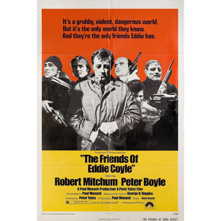 The Friends of Eddie Coyle 1973 US One Sheet Film Poster at 1stDibs ...