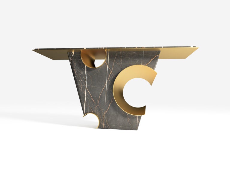 The Galactic Console Table, 1 of 1 by Grzegorz Majka For Sale at 1stDibs